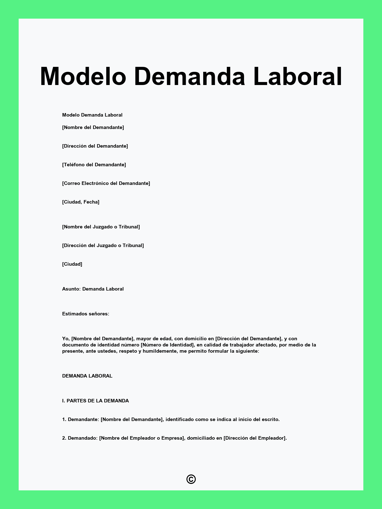 Modelo Demanda Laboral